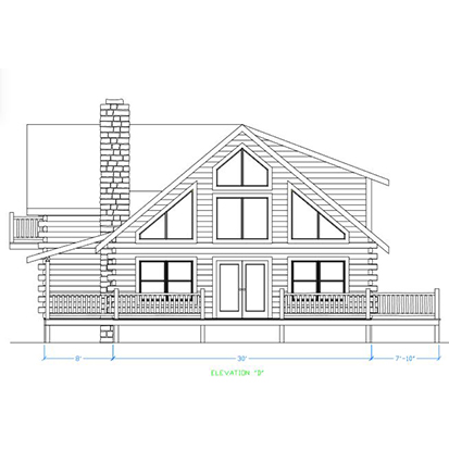 Riverview - Mountain State Log Homes