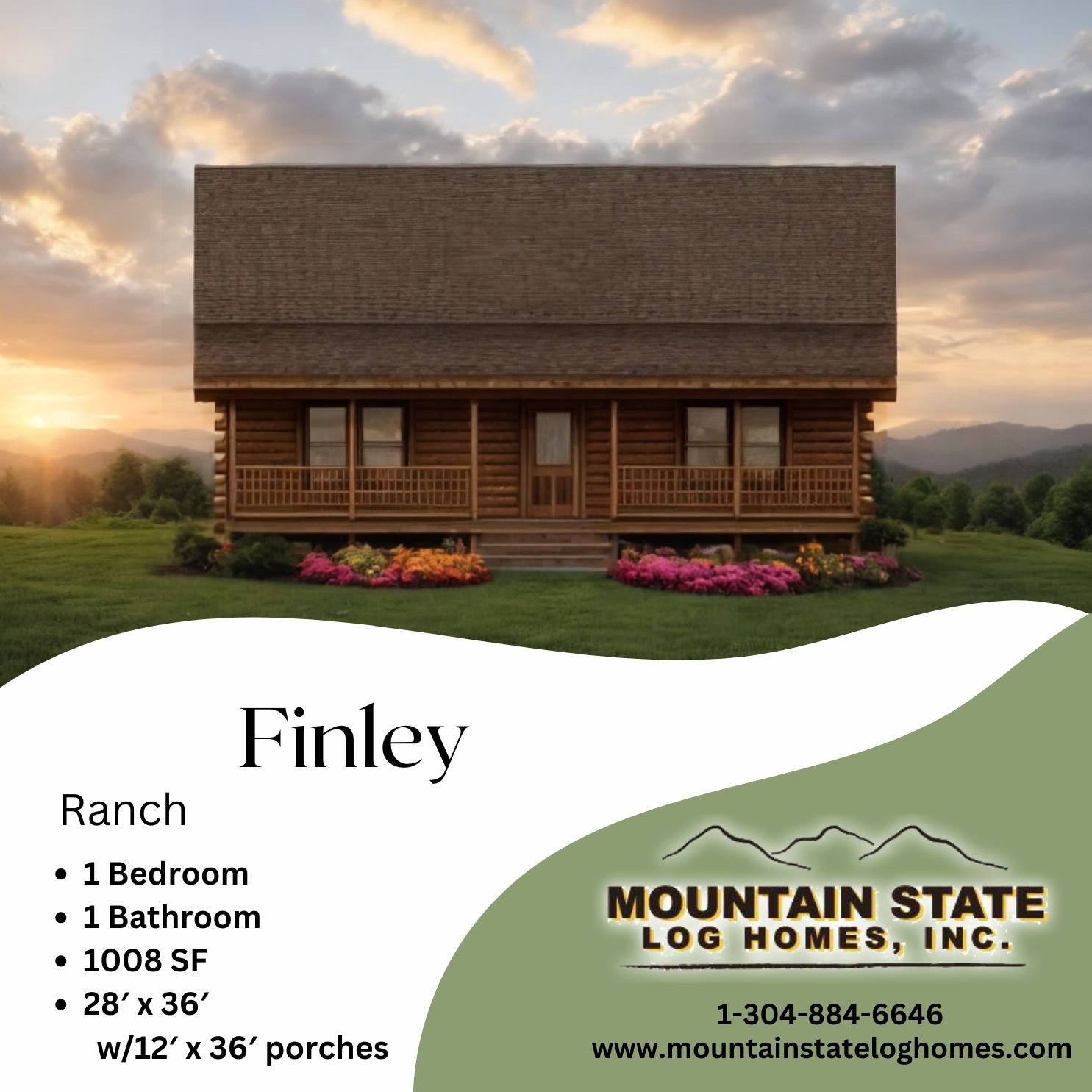 Finley - Mountain State Log Homes